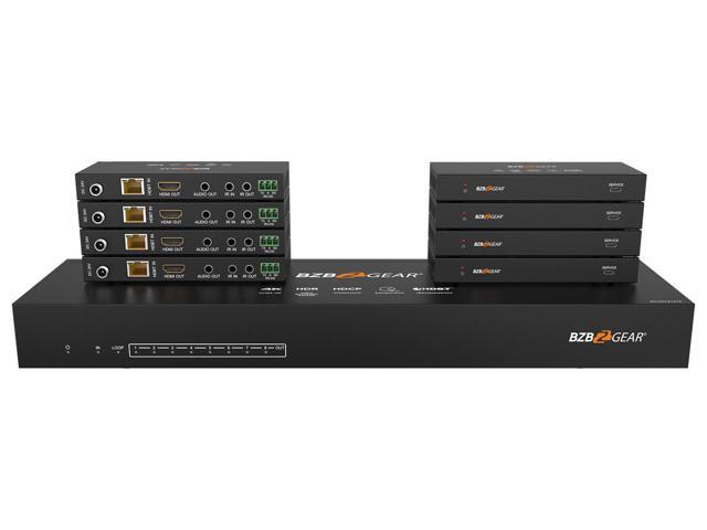 Click here for BZBGEAR 1x8 4K UHD HDMI HDBaset Splitter/Distribut... prices