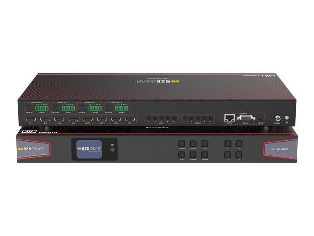 Click here for BZBGEAR 4x4 4K UHD HDMI 2.0 Matrix Switcher with A... prices