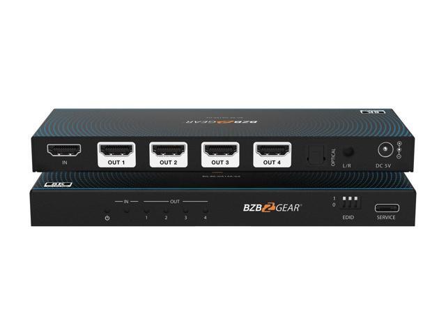 Click here for BZBGEAR 1x4 8K UHD HDMI 2.1 48Gbps Splitter with A... prices