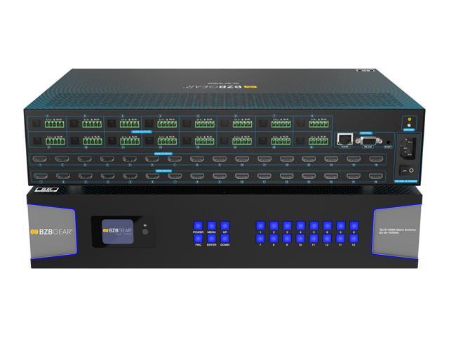 Click here for BZBGEAR 16x16 8K UHD HDMI 2.1 Matrix Switcher with... prices