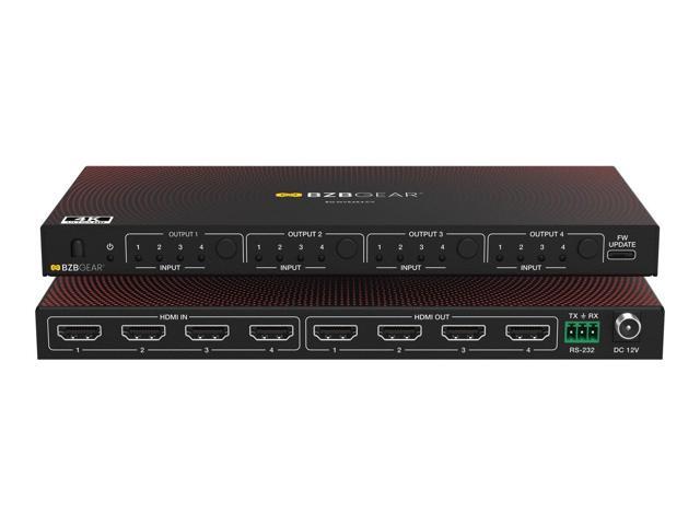 Click here for BZBGEAR 4x4 4K UHD HDMI Seamless Matrix Switcher a... prices