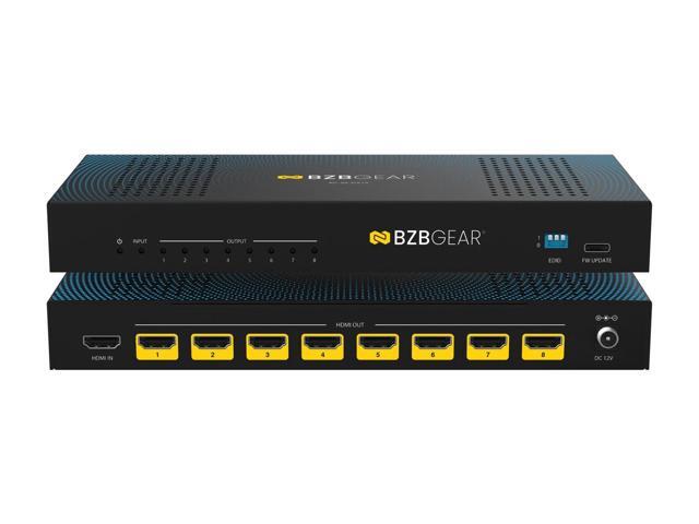 Click here for BZBGEAR 1x8 8K UHD HDMI 2.1 48Gbps Splitter with A... prices