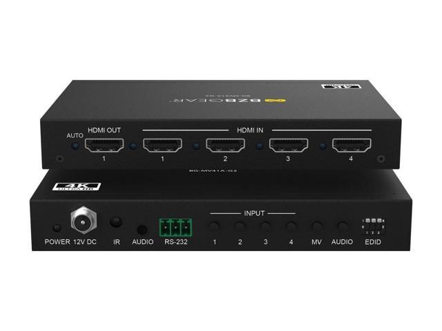 Click here for BZBGEAR 4x1 4K UHD HDMI Seamless Switcher/Scaler/M... prices