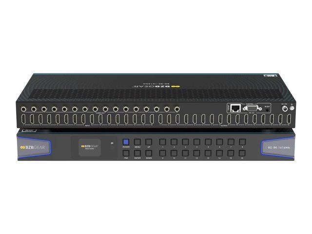 Click here for BZBGEAR 16x16 8K UHD HDMI 2.1 Matrix Switcher with... prices