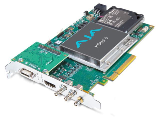Click here for AJA KONA-5-R0-S02 12G-SDI I/O 10-bit PCIe Card HDM... prices