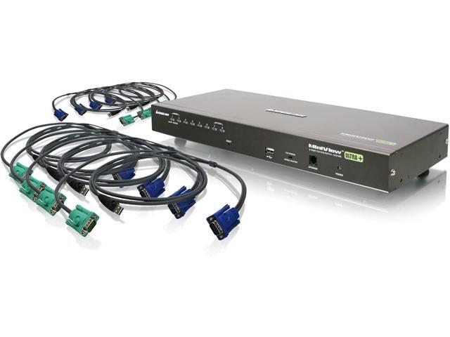 Click here for 8-Port USB PS/2 Combo VGA KVMP Switch with USB KVM... prices