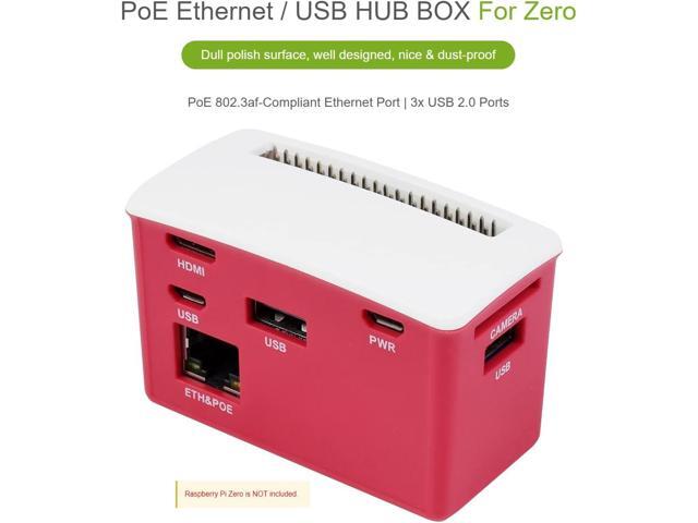 Click here for waveshare PoE Ethernet USB HUB HAT with Box ABX Ca... prices