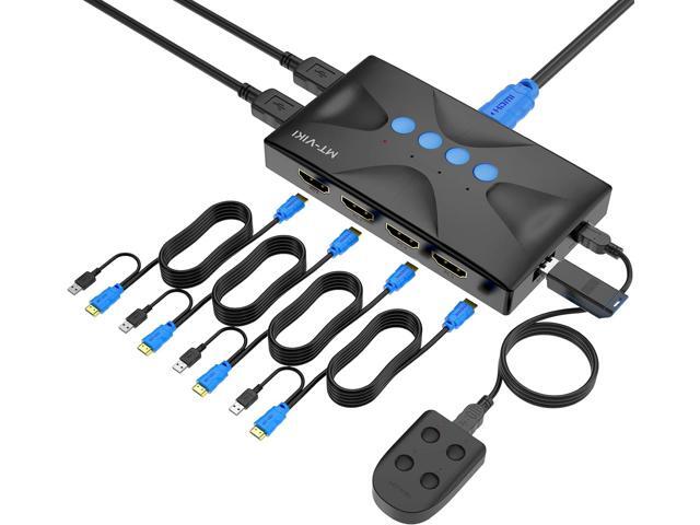 Click here for KVM Switch 4 Port  MT-VIKI HDMI KVM Switch for 4 C... prices