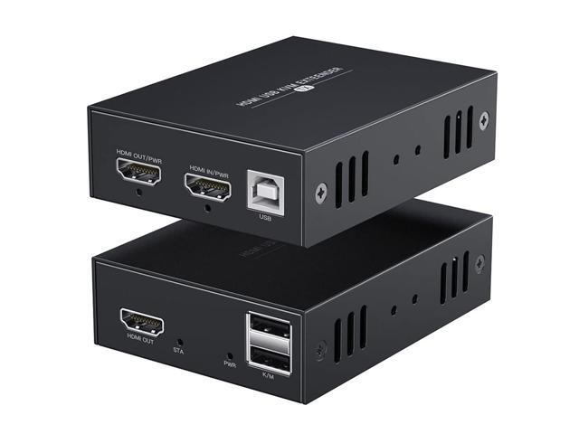 Click here for HDMI KVM USB Extender 1080P Over Cat5e/6 Ethernet... prices