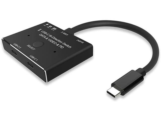 Click here for Type C USB-C Two Way Switch 8k 60Hz 10Gbps Bi-Dire... prices