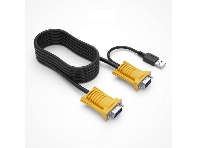 Click here for MT-VIKI 2-in-1 USB VGA KVM Cable 1.8m (6ft) for US... prices