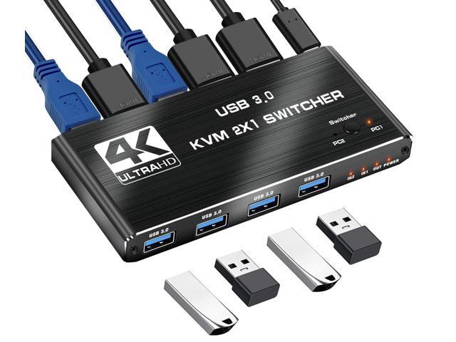 Click here for USB 3.0 KVM Switch HDMI 2 Port Box  MINDULLE 4K@12... prices
