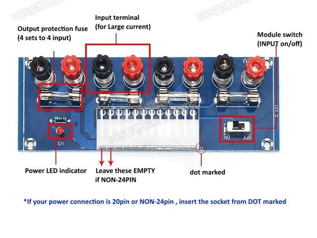 Click here for ModMyMods ATX Power Supply Breakout Board (MOD-030... prices