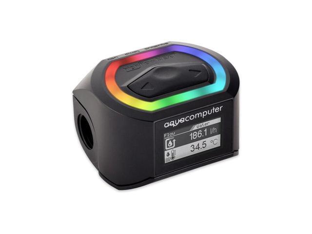 Click here for Aquacomputer G1/4 NEXT RGBpx Flow Sensor - High Fl... prices