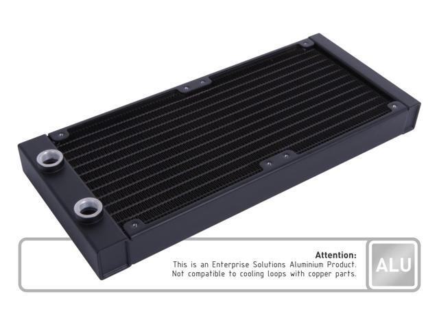 Click here for Alphacool ES Aluminum 240mm T27 Radiator (14427) prices