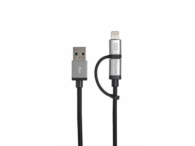 Click here for KOPPLEN (2 -IN-1) 3.3 FT (BROWN BOX) BRAIDED CABLE... prices