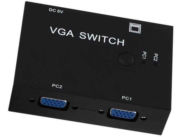 Click here for Kesoto 2 Port VGA Switchbox 2 in 1 Out Vedio Selec... prices