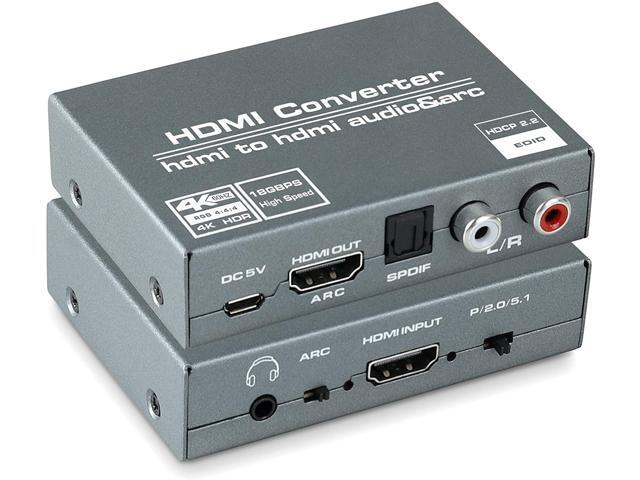 Click here for 4K@60HZ HDMI Audio Extractor  avedio links HDMI to... prices