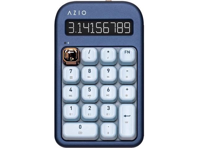 Click here for Azio IZO Wireless BT5 NumPad/Calculator  Blue Iris prices