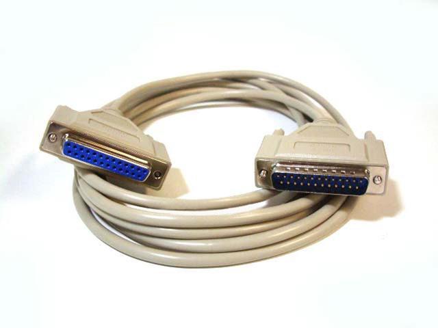 Click here for Monoprice 6ft Molded Null Modem DB25 Male/Female C... prices