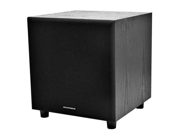 Click here for Monoprice 8-inch Powered Subwoofer - Black  60-Wat... prices