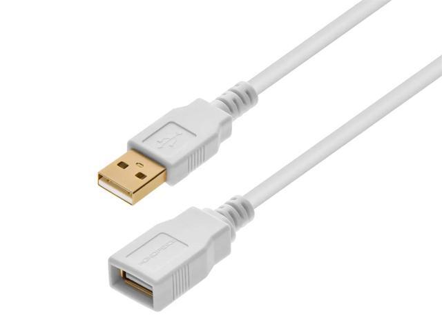 Click here for Monoprice USB 2.0 Extension Cable - 1.5 Feet - Whi... prices