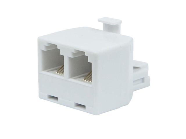 Click here for RJ11/RJ12 6P4C 1x Male to 2x Female T-Adapter prices