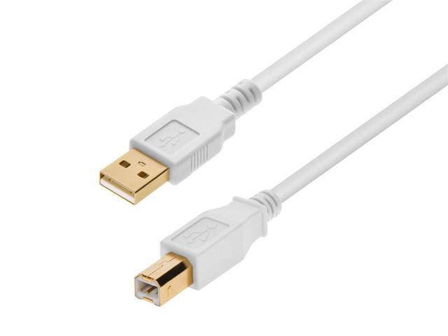 Click here for Monoprice USB 2.0 Cable - 3 Feet - White USB Type-... prices