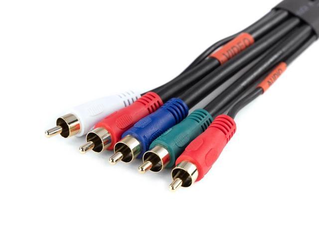 Click here for Monoprice 6ft 22AWG 5-RCA Component Video/Audio Co... prices
