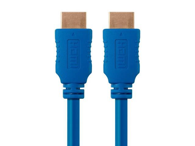 Click here for Monoprice HDMI Cable - 6 Feet - Blue High Speed  4... prices