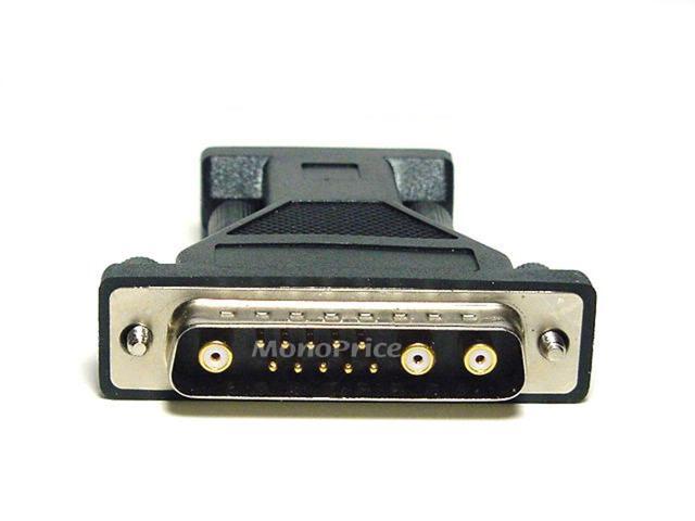 Click here for Monoprice Sun 13W3-M to HD15-F (VGA) Video Port Ad... prices