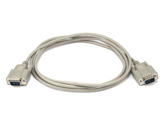 Click here for Monoprice 6ft Molded DB9 Male/Male Serial Cable prices