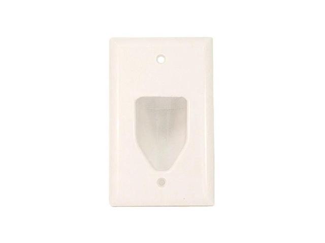 Click here for Monoprice 1-Gang Recessed Low Voltage Cable Wall P... prices