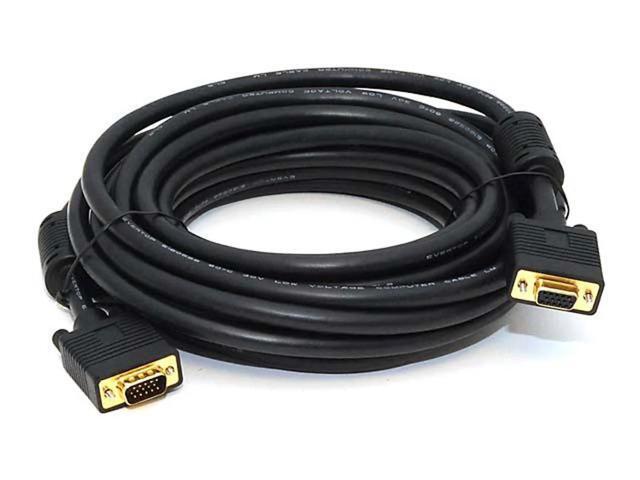 Click here for Monoprice Super VGA Cable - 25 Feet - Black Male t... prices