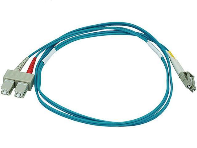Click here for Monoprice Fiber Optic Cable - 1 Meter - Aqua LC to... prices