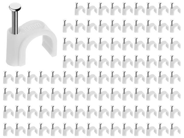 Click here for Monoprice Circle Cable Clips with Steel Nail  10mm... prices