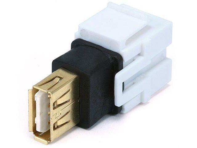 Click here for Monoprice Keystone Jack - USB 2.0 A Female to A Fe... prices