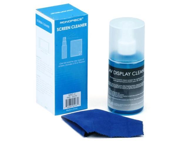 Monoprice Universal Screen Cleaner (Large Bottle) For LCD & Plasmas TV  All Android and IOS Smartphones and Tablets