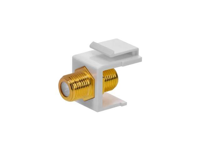 Click here for Monoprice Modular F-Type Female Coupler Keystone J... prices