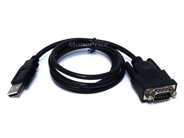Click here for Monoprice 3ft USB to Serial Converter Cable (USB A... prices