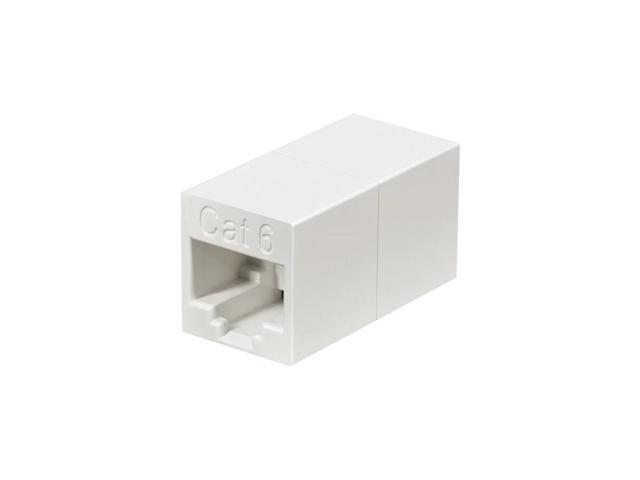 Click here for Monoprice 8P8C RJ45 Cat6 Inline Coupler - White  F... prices