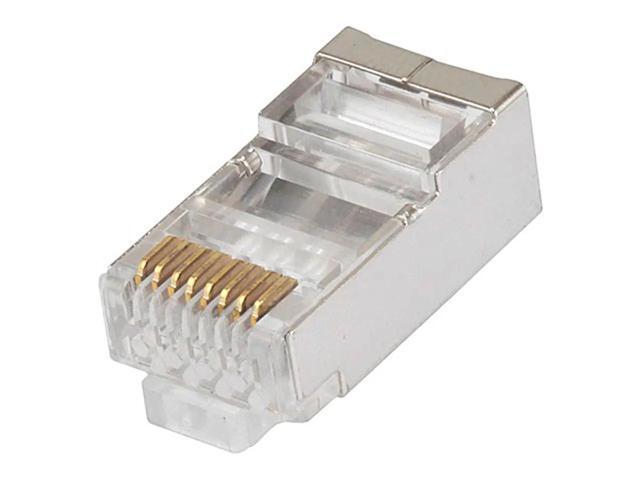 Click here for Monoprice 100-pcs Shielded Cat6 Plug for Stranded... prices