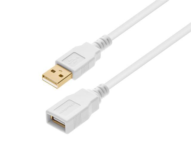 Click here for Monoprice USB 2.0 Extension Cable - 6 Feet - White... prices