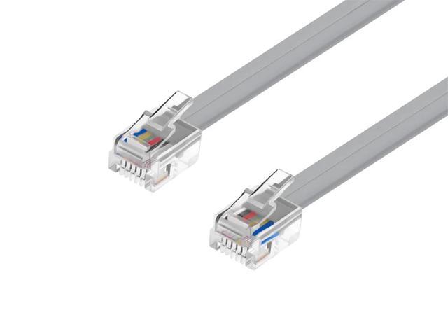 Click here for Monoprice Phone Cable  RJ12 (6P6C)  Straight for D... prices