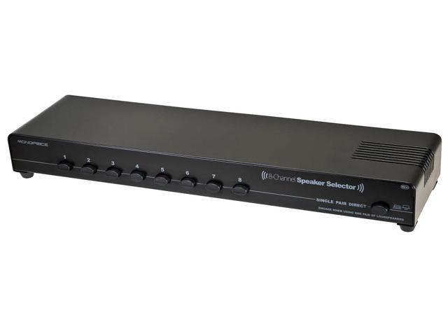 Click here for Monoprice Inc. Speaker Selector 8 Channel prices