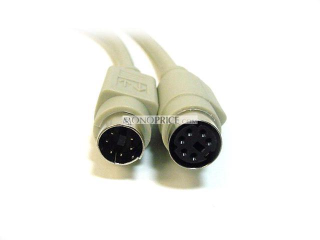 Click here for Monoprice 25ft PS/2 MDIN-6 Male to Female Cable prices