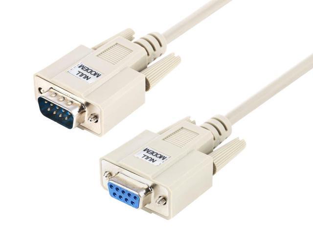 Click here for Monoprice 6ft Molded Null Modem DB9 Male/Female Ca... prices