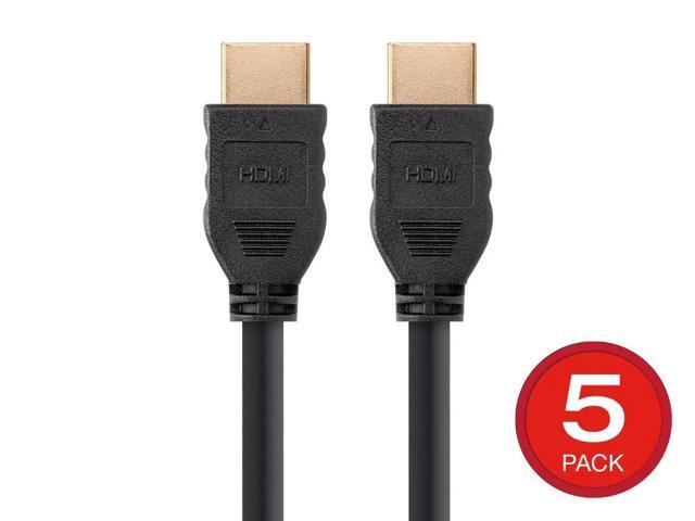 Click here for Monoprice HDMI Cable - 3 Feet - Black (5 Pack) No... prices