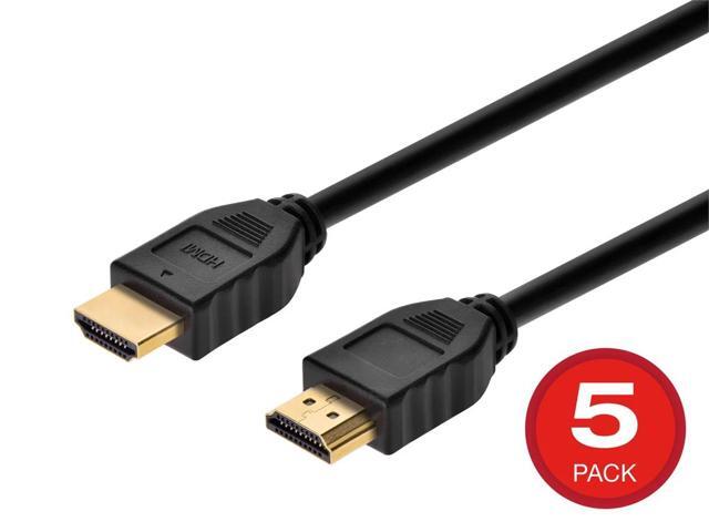 Click here for Monoprice HDMI Cable - 10 Feet - Black (5 Pack) No... prices