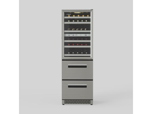 Click here for Equator Connoisseurs Club 3-Zone 84 Bottle Wine/Be... prices